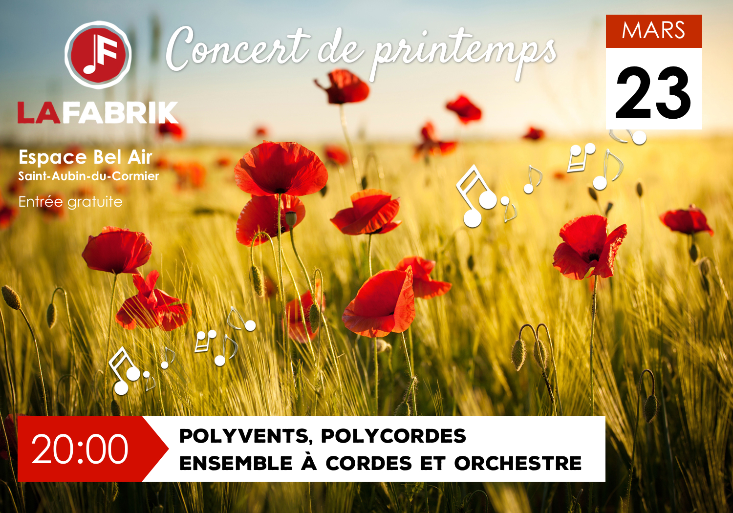 Concert de Printemps – LAFABRIK
